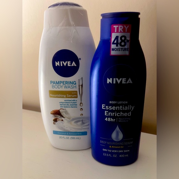 nivea | Skincare | Nivea Set Pampering Body Wash And Essentially ...